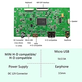 H-DMI USB Powered EDP 40Pin Lcd Controller Board LP097QX1 Lcd Panel ...